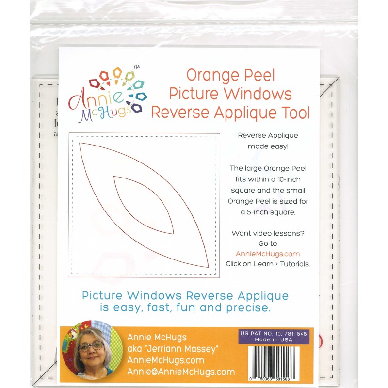 Orange Peel Picture Windows Reverse Appliqué Tool | EE Schenck Company
