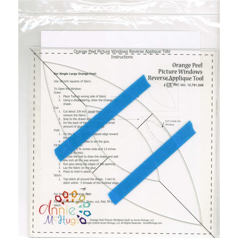 Orange Peel Picture Windows Reverse Appliqué Tool | EE Schenck Company