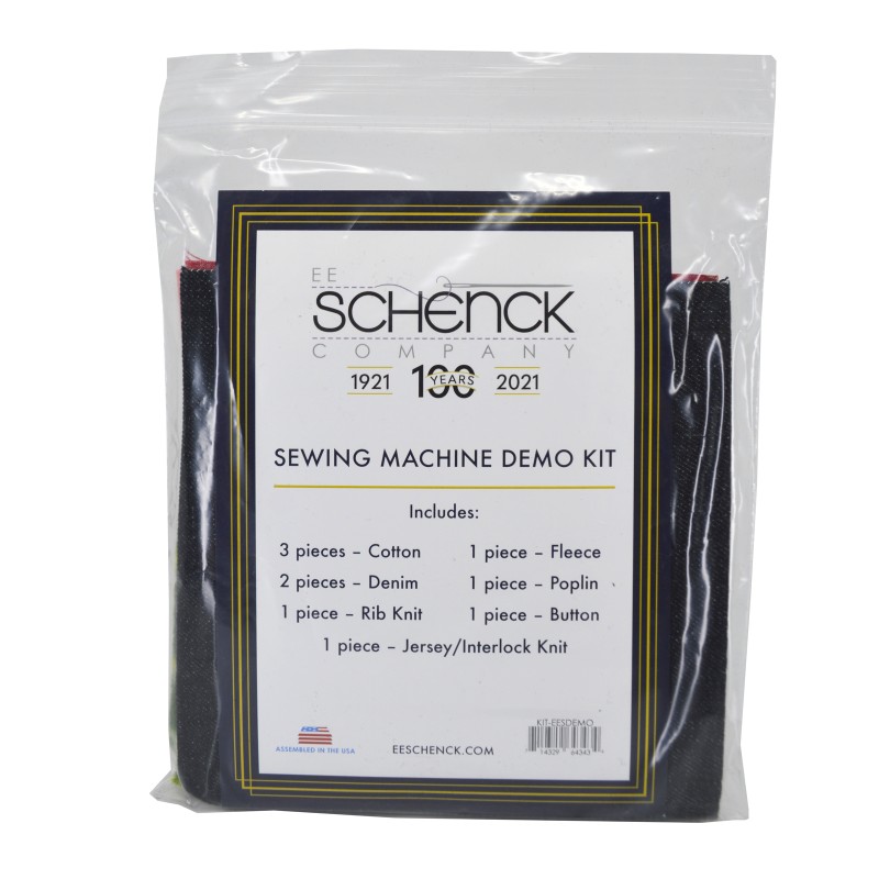 EE Schenck Sewing Machine Demo Kit | EE Schenck Company
