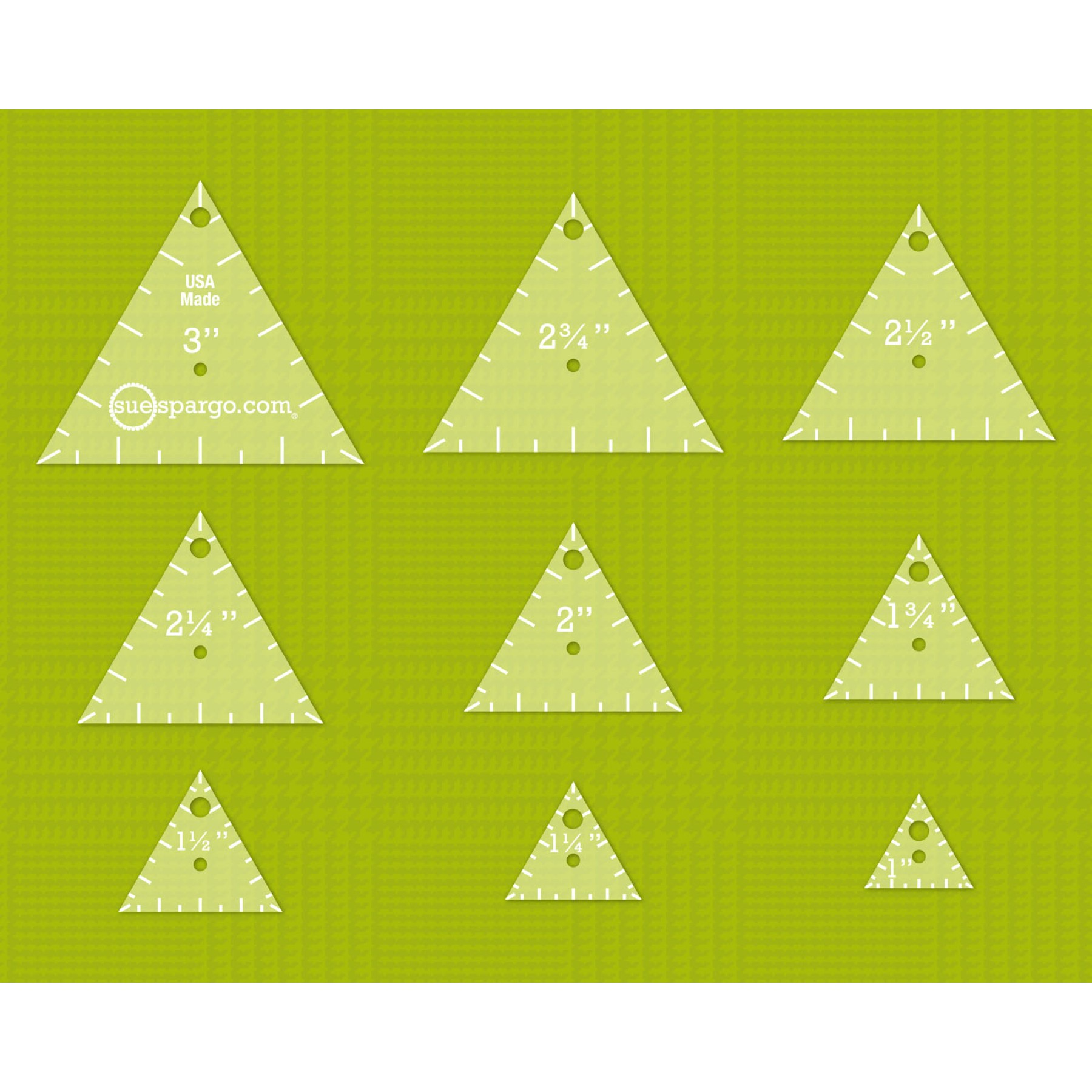 Triangle Easy Template Set | EE Schenck Company