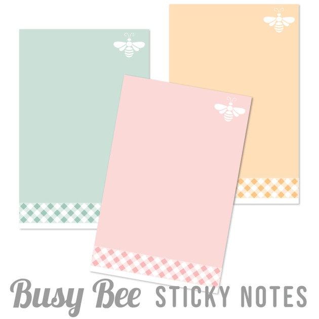 Busy Bee Sticky Notes | EE Schenck Company