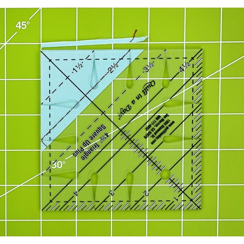 4-1/2" Triangle Square Up Plus Ruler | EE Schenck Company