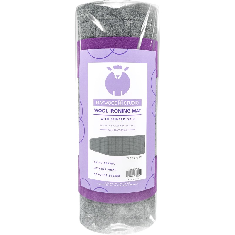 Wool Ironing Board Mat with Grid | EE Schenck Company