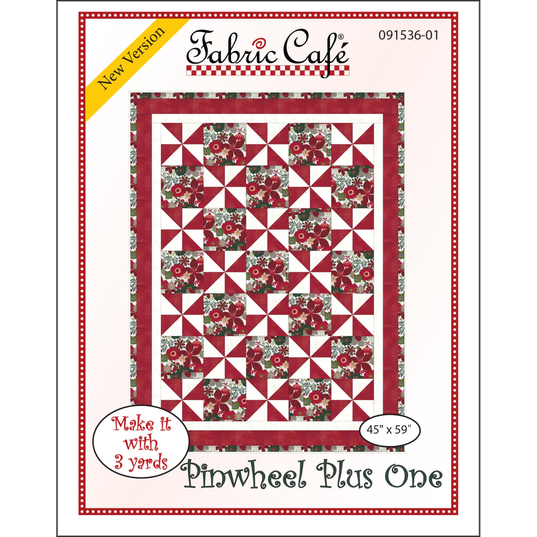 Pinwheel Plus One 3-Yard Quilt | EE Schenck Company