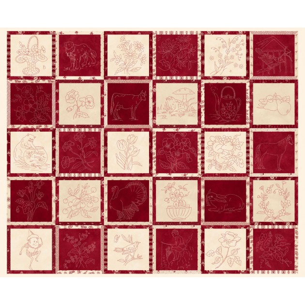 Memories in Redwork | EE Schenck Company