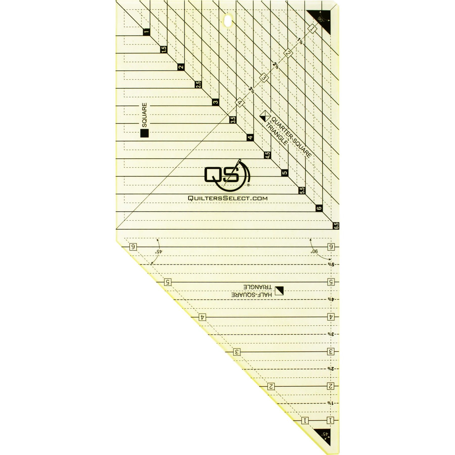Select Combo Triangle-Square Ruler | EE Schenck Company