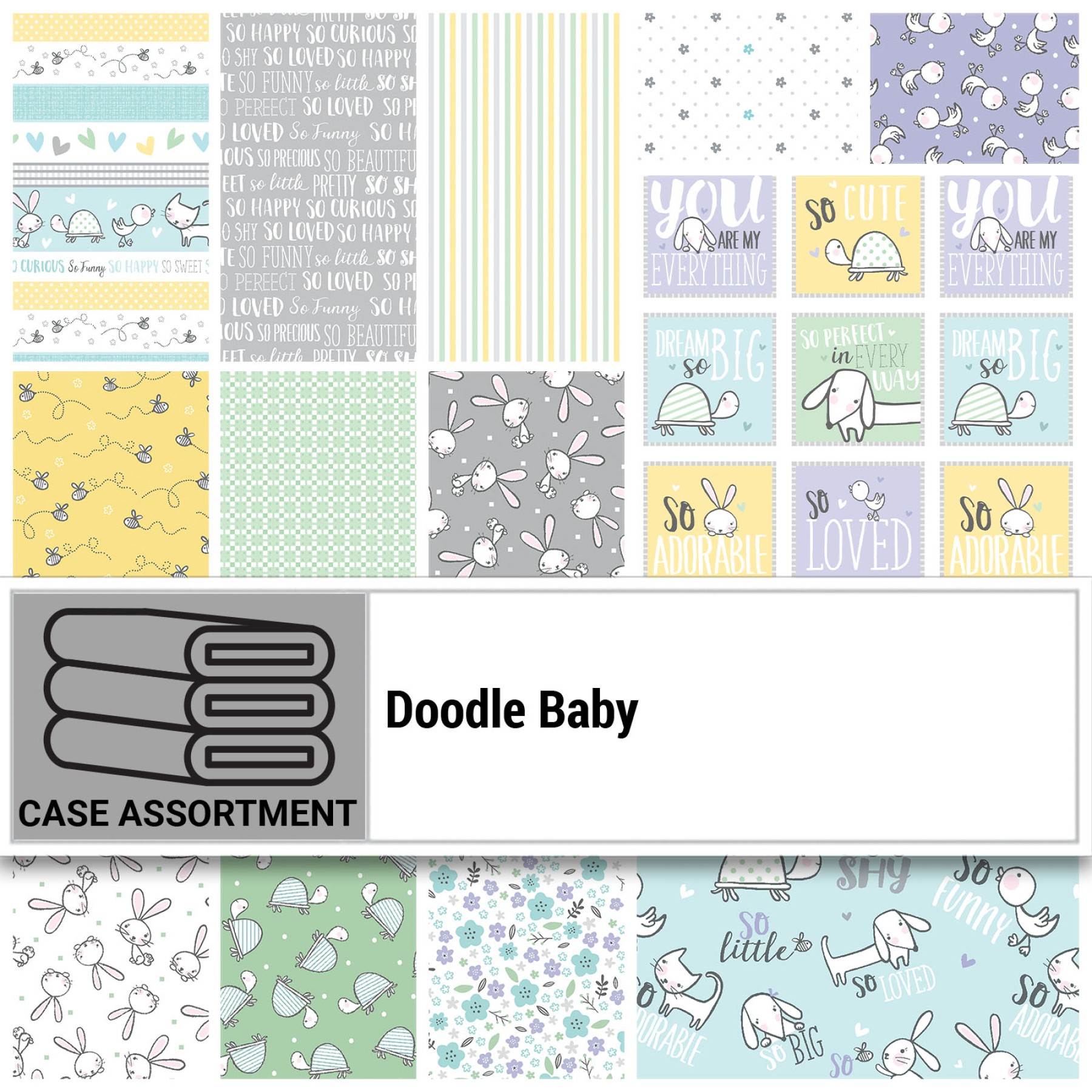 Doodle Baby Flannel | EE Schenck Company
