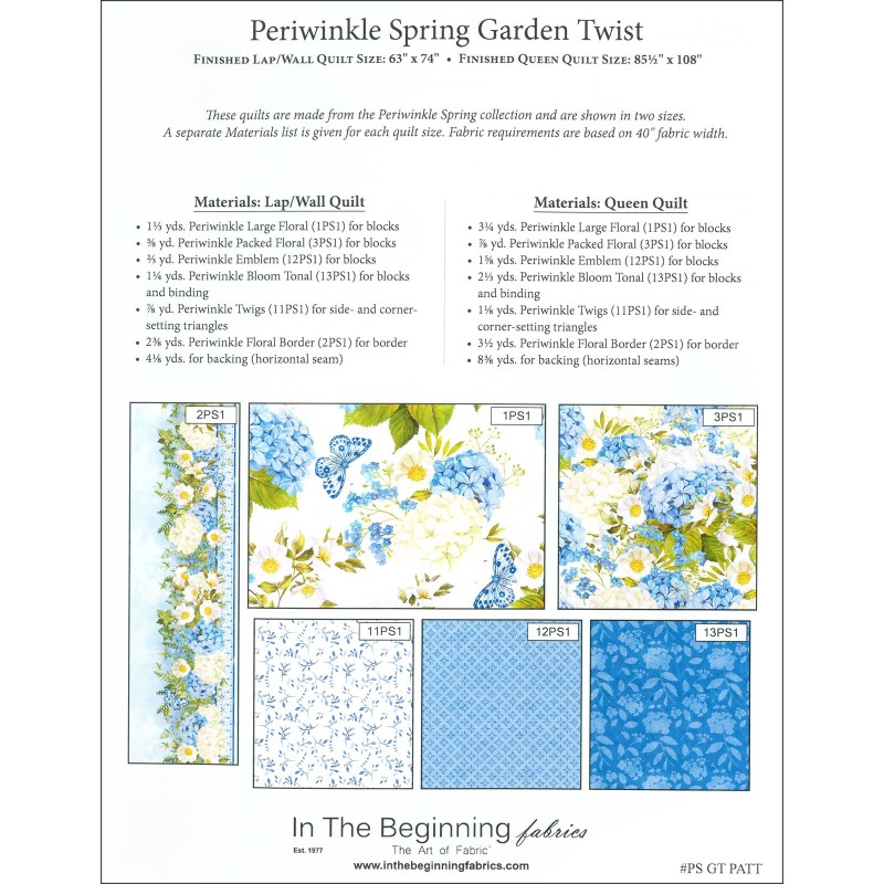 Periwinkle Spring | EE Schenck Company