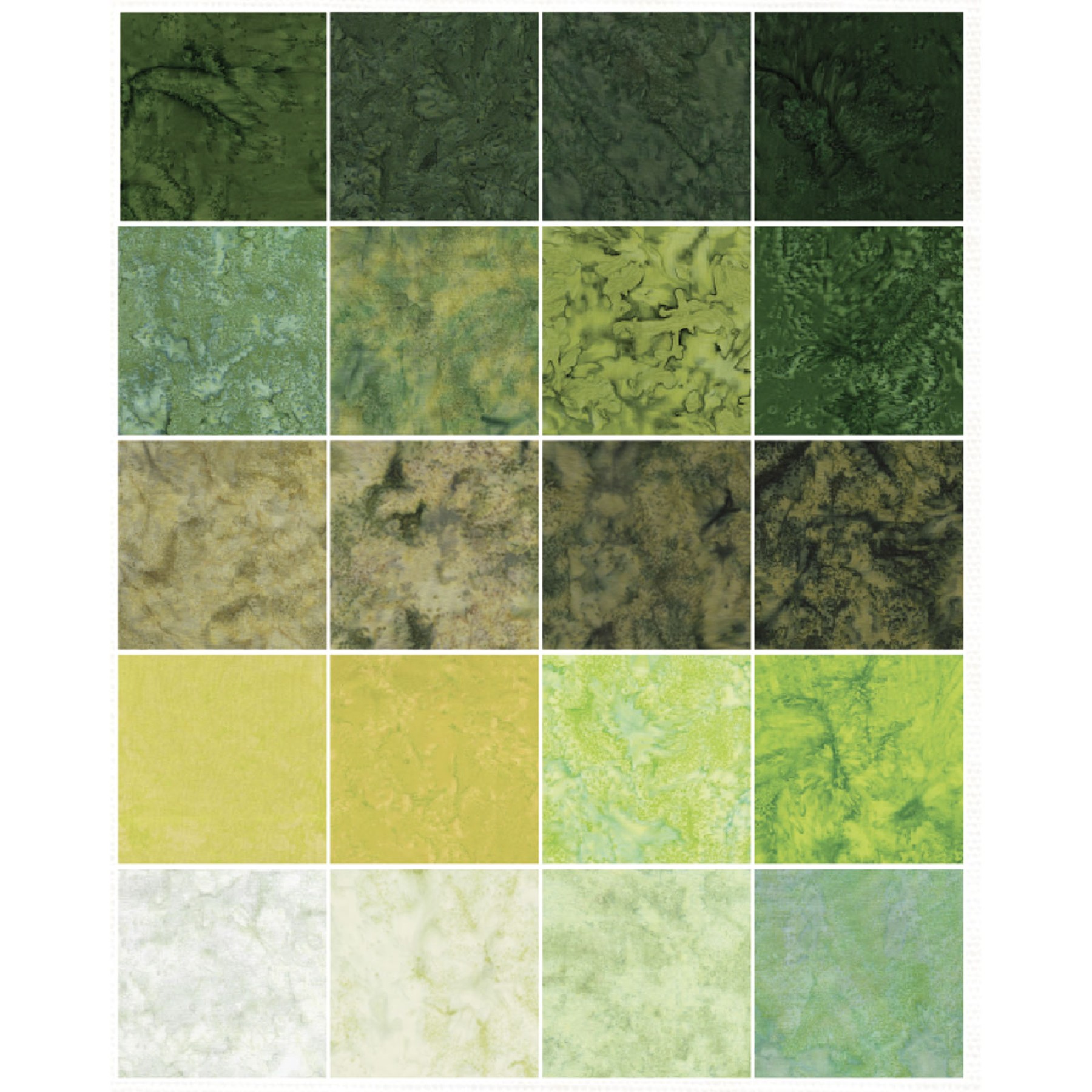 Basics Precuts - Glorious Greens | EE Schenck Company