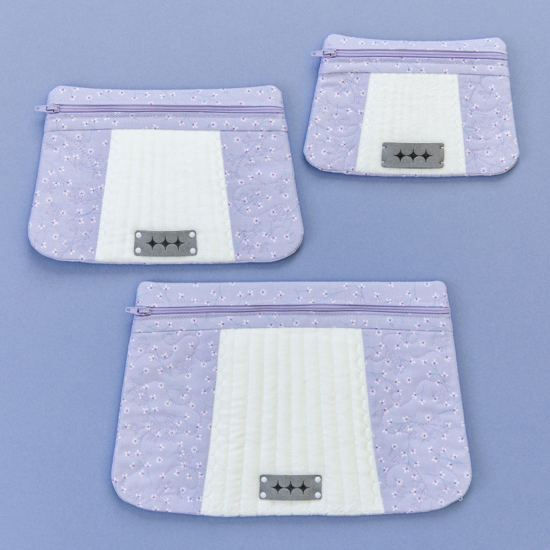 Pretty & Posh Zipper Pouches | EE Schenck Company