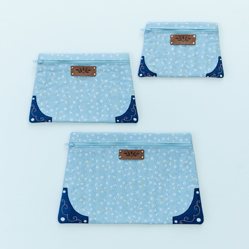 Pretty & Posh Zipper Pouches | EE Schenck Company