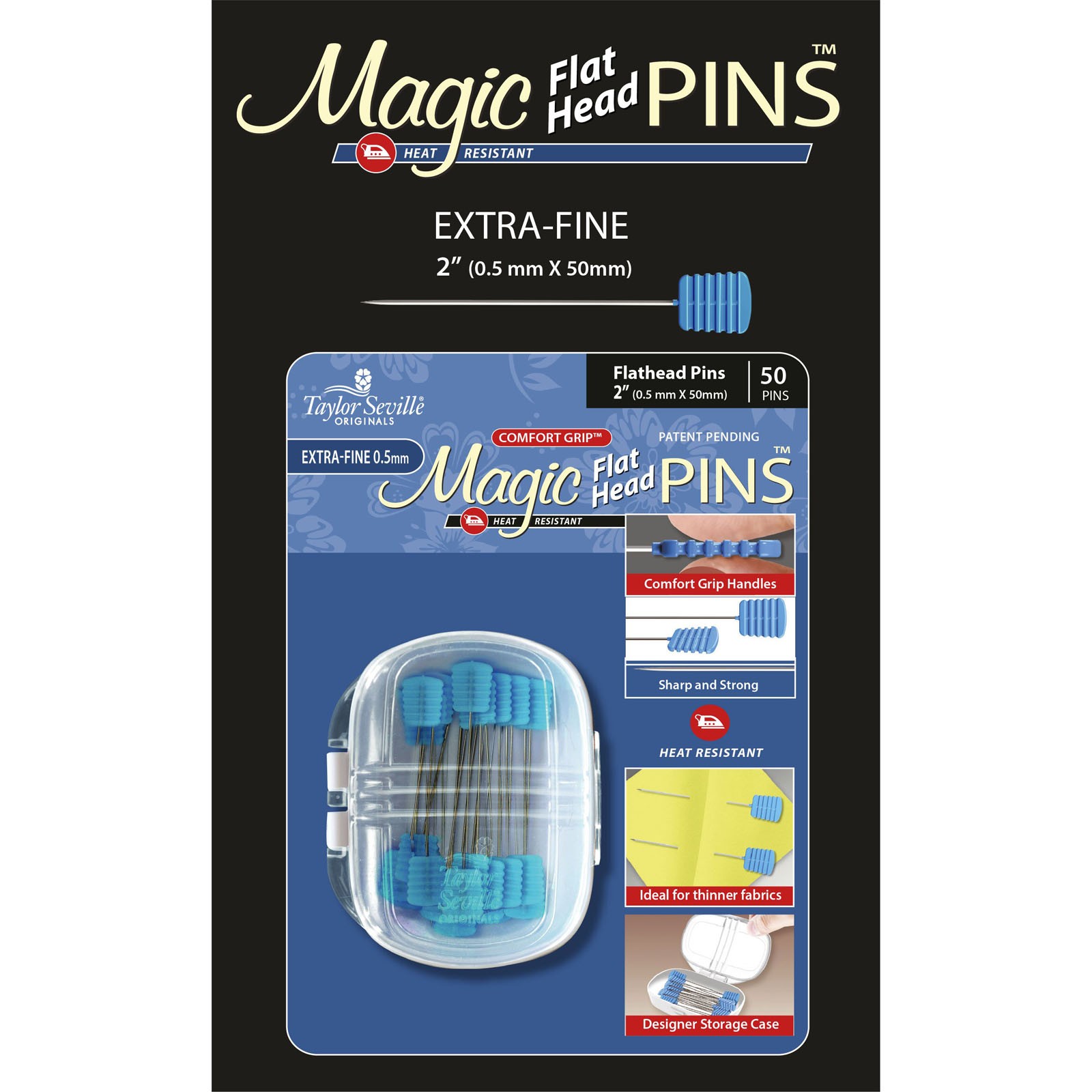 Magic PINS Flathead Pins / Extra-Fine | EE Schenck Company