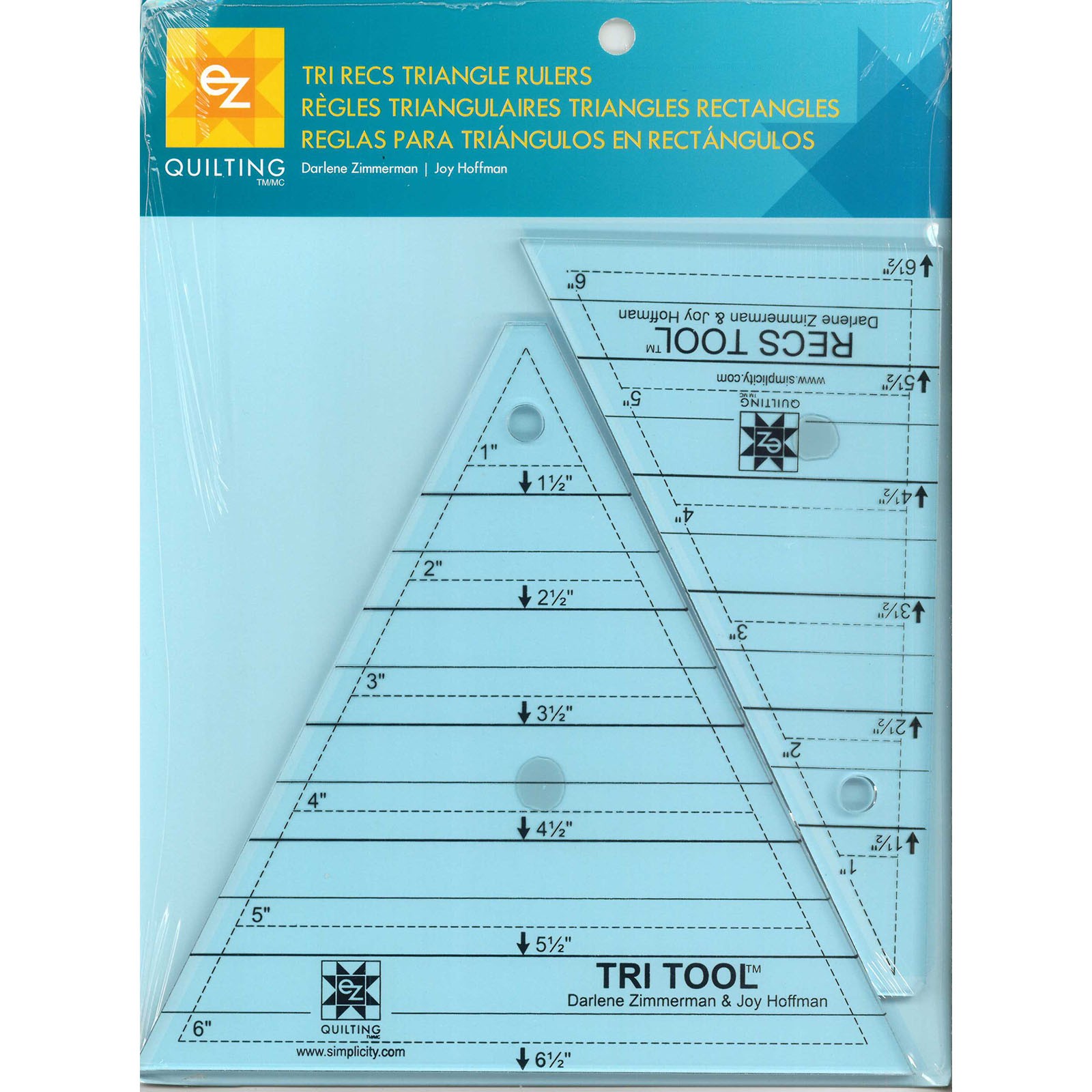 Tri Recs Triangle Ruler | EE Schenck Company