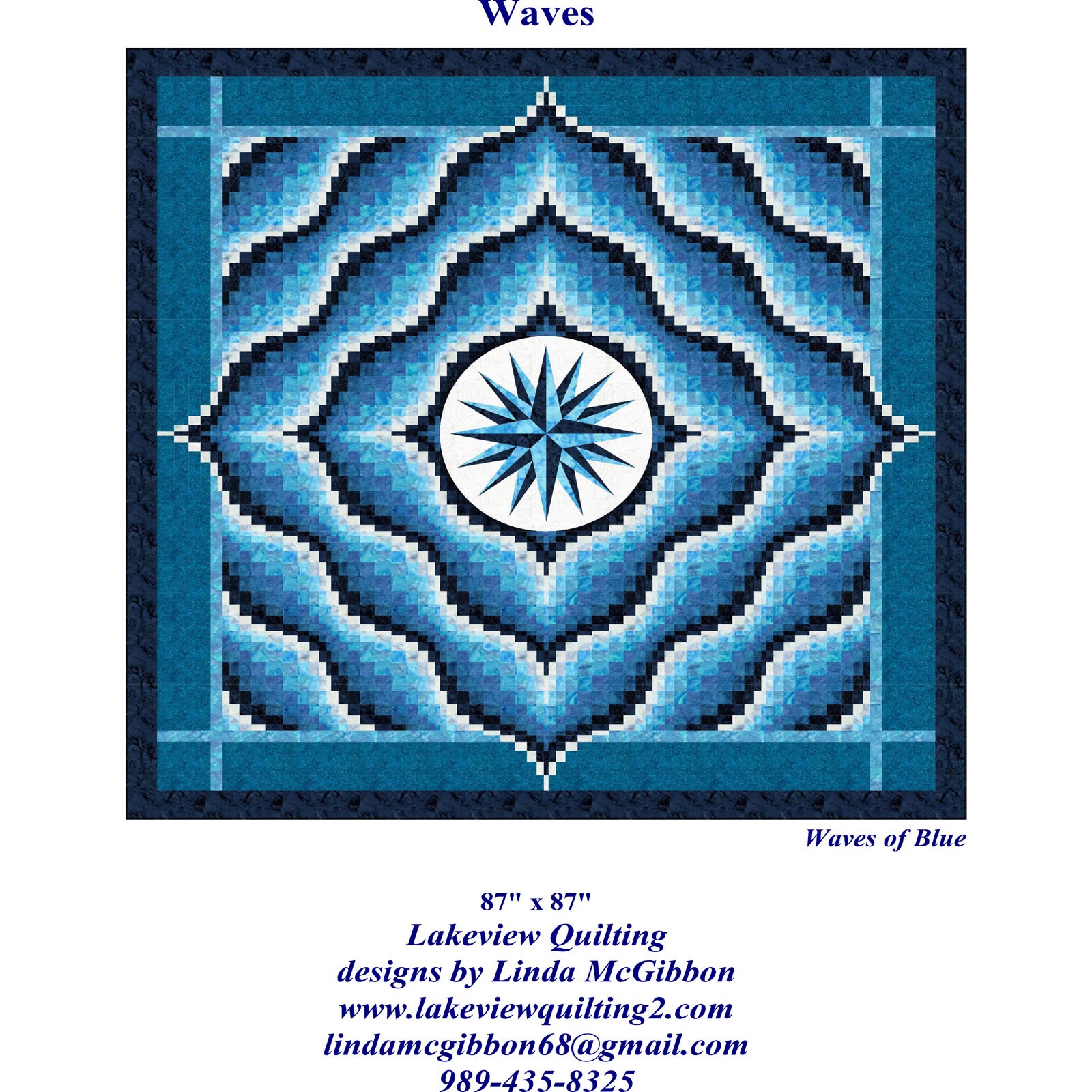 ocean waves bargello quilt pattern