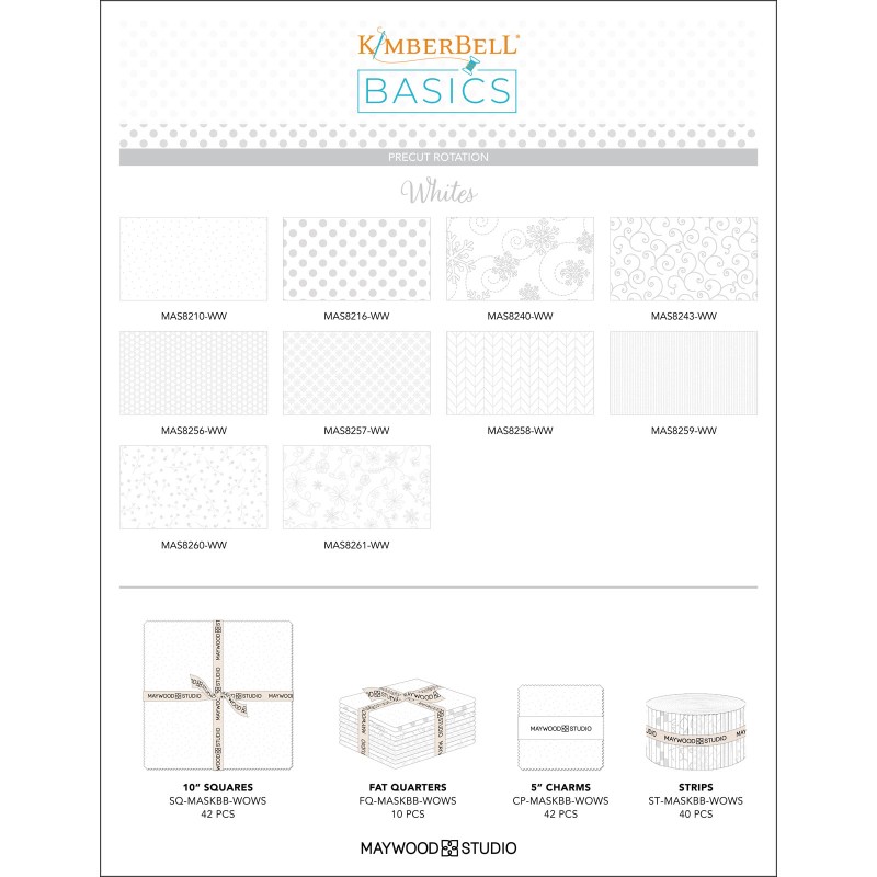 Kimberbell Basics - White on White | EE Schenck Company