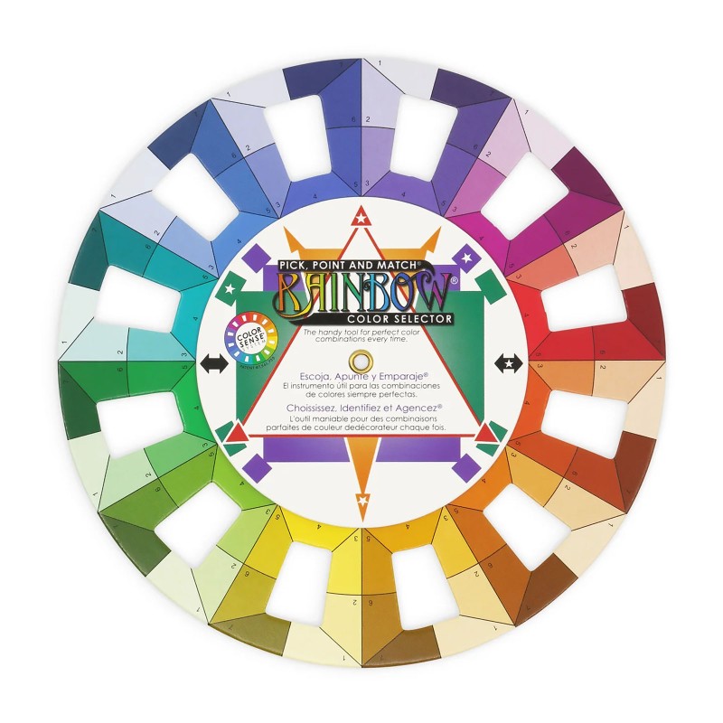 Rainbow Color Wheel Selector | EE Schenck Company