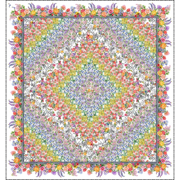 Decoupage Trip Quilt Shop Kit | EE Schenck Company