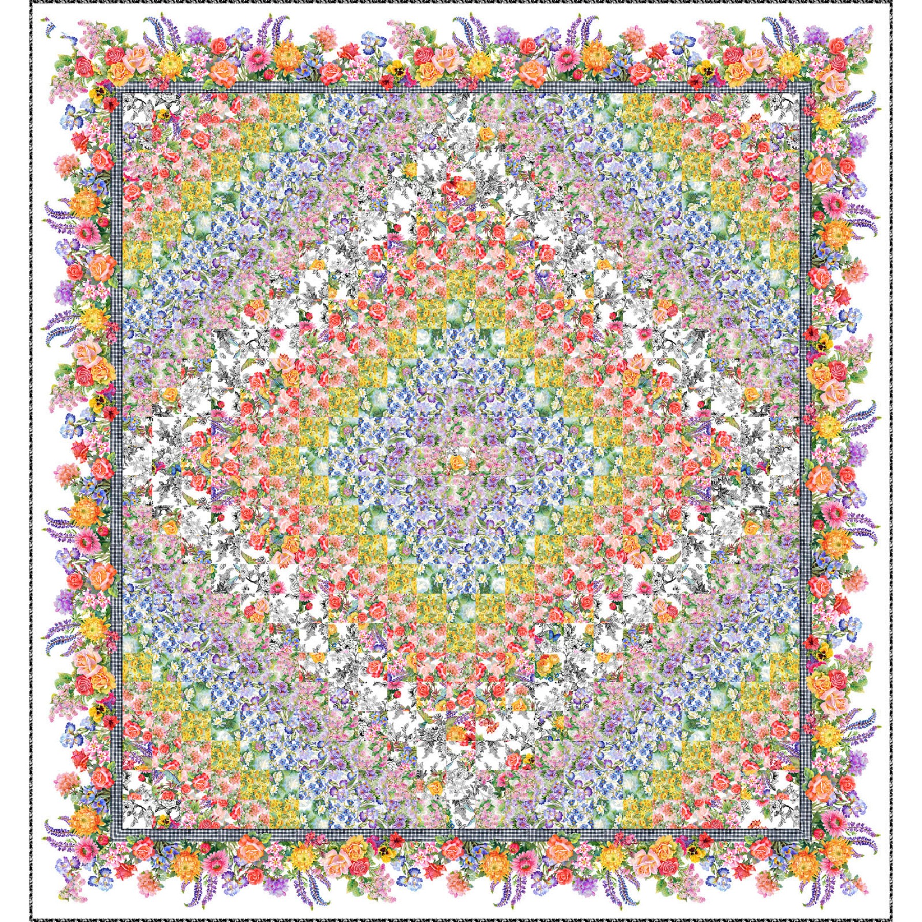 Decoupage Trip Quilt Shop Kit | EE Schenck Company