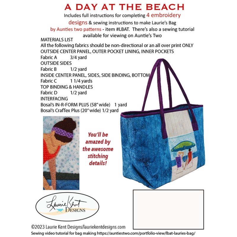A Day at the Beach Tote Bag | EE Schenck Company