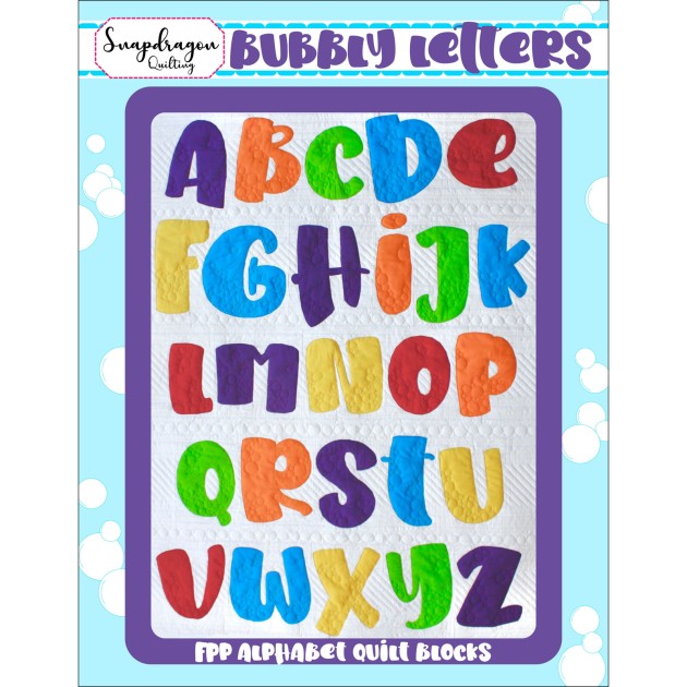 Bubbly Letters Collection | EE Schenck Company