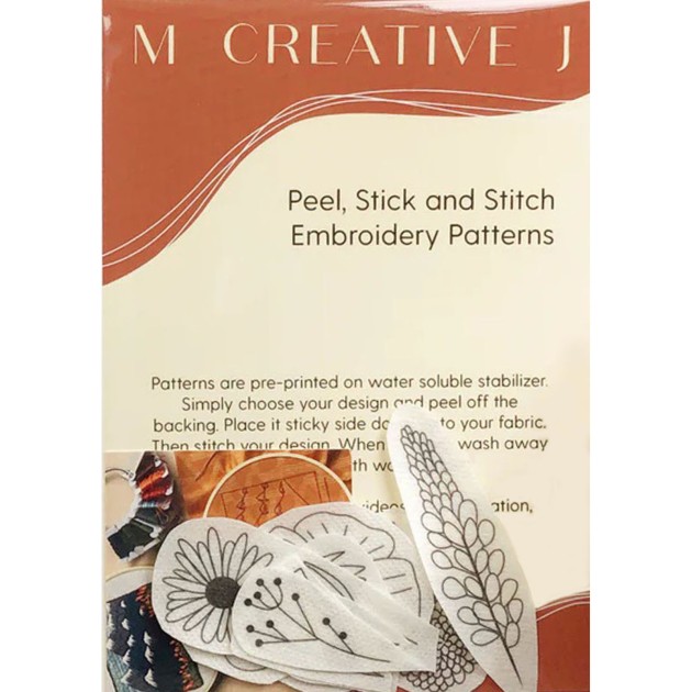 Peel Stick and Stitch Embroidery Patterns | EE Schenck Company