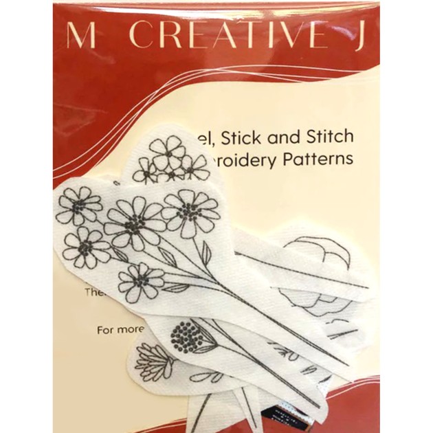 Peel Stick and Stitch Embroidery Patterns | EE Schenck Company