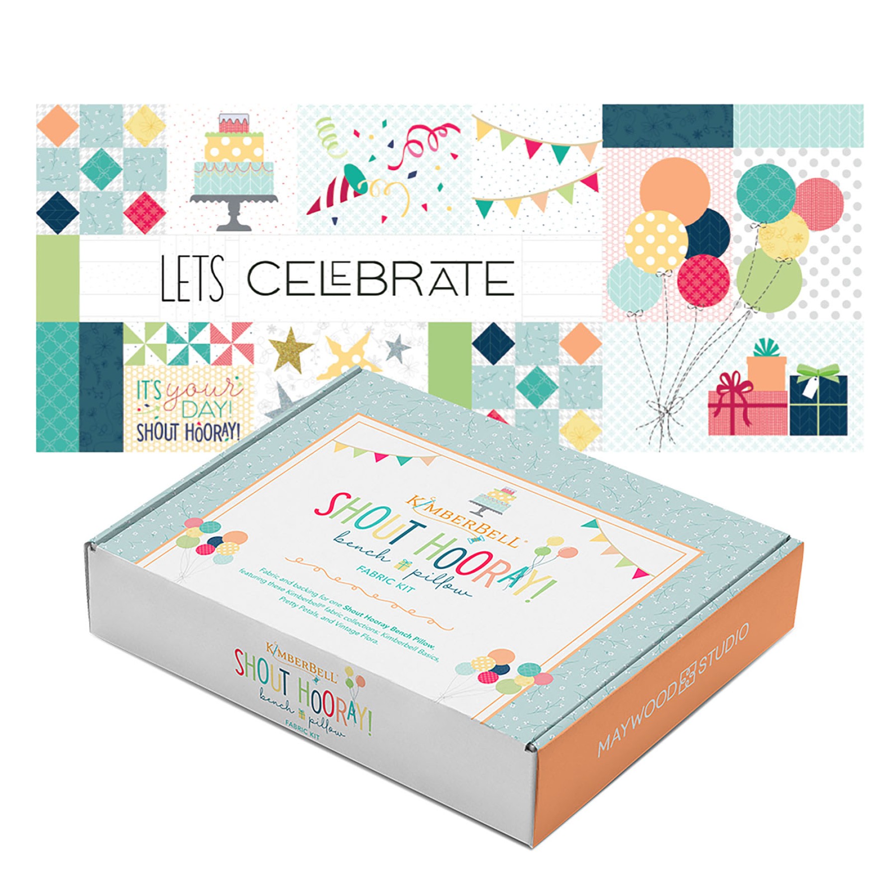 Shout Hooray Bench Pillow | EE Schenck Company