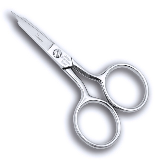 4" Straight Micro Tip Large Ring Scissors | EE Schenck Company