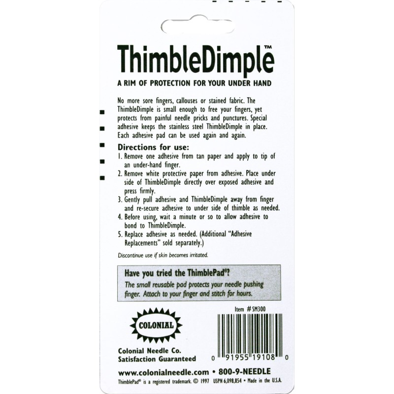 Thimble Dimple | EE Schenck Company