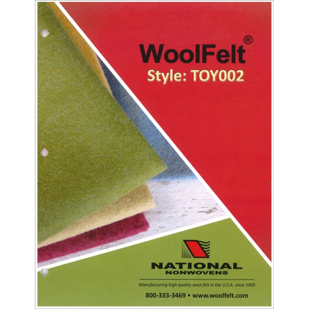 Wool Felt 35/65 Color Card | EE Schenck Company