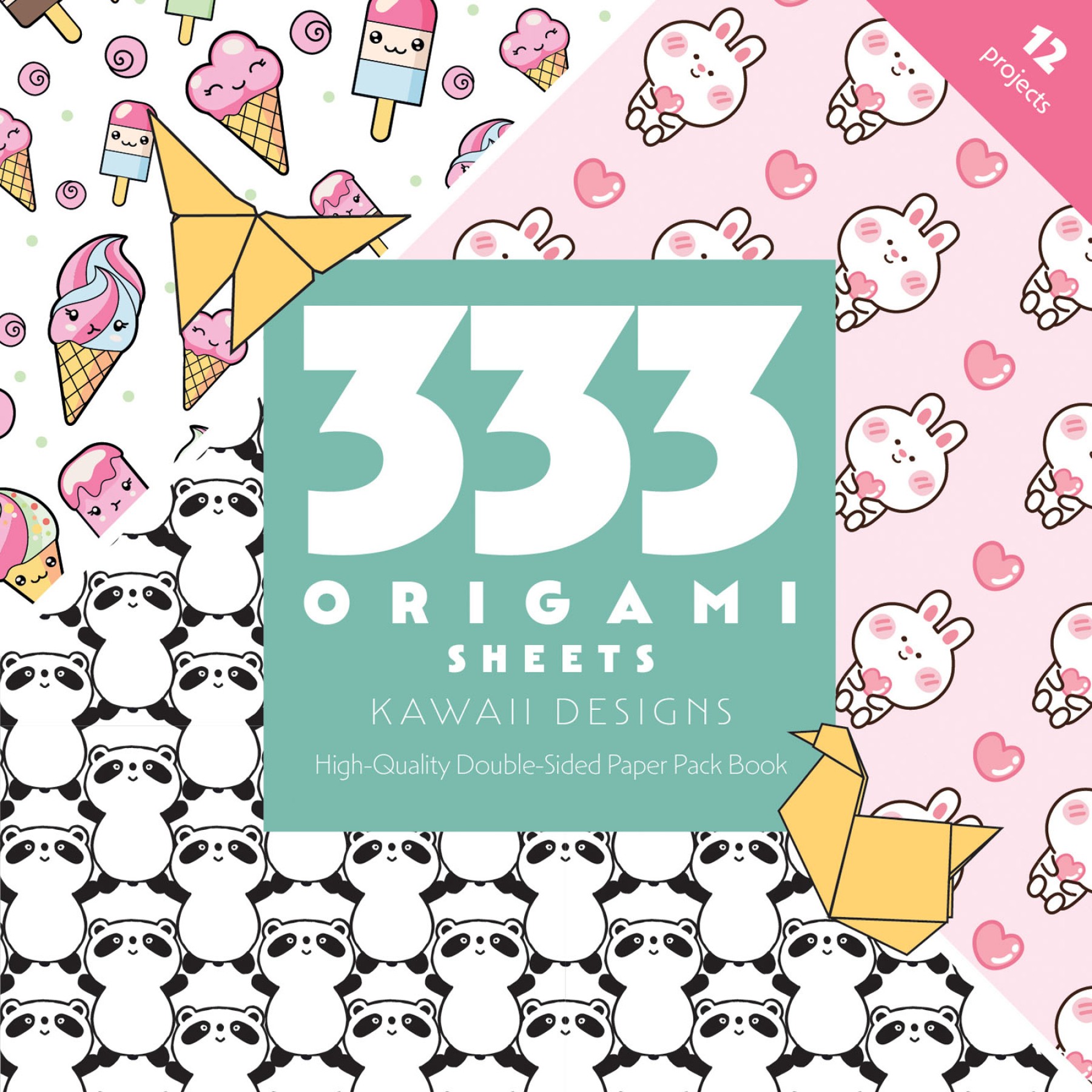 333 Origami Sheets Kawaii Designs | EE Schenck Company