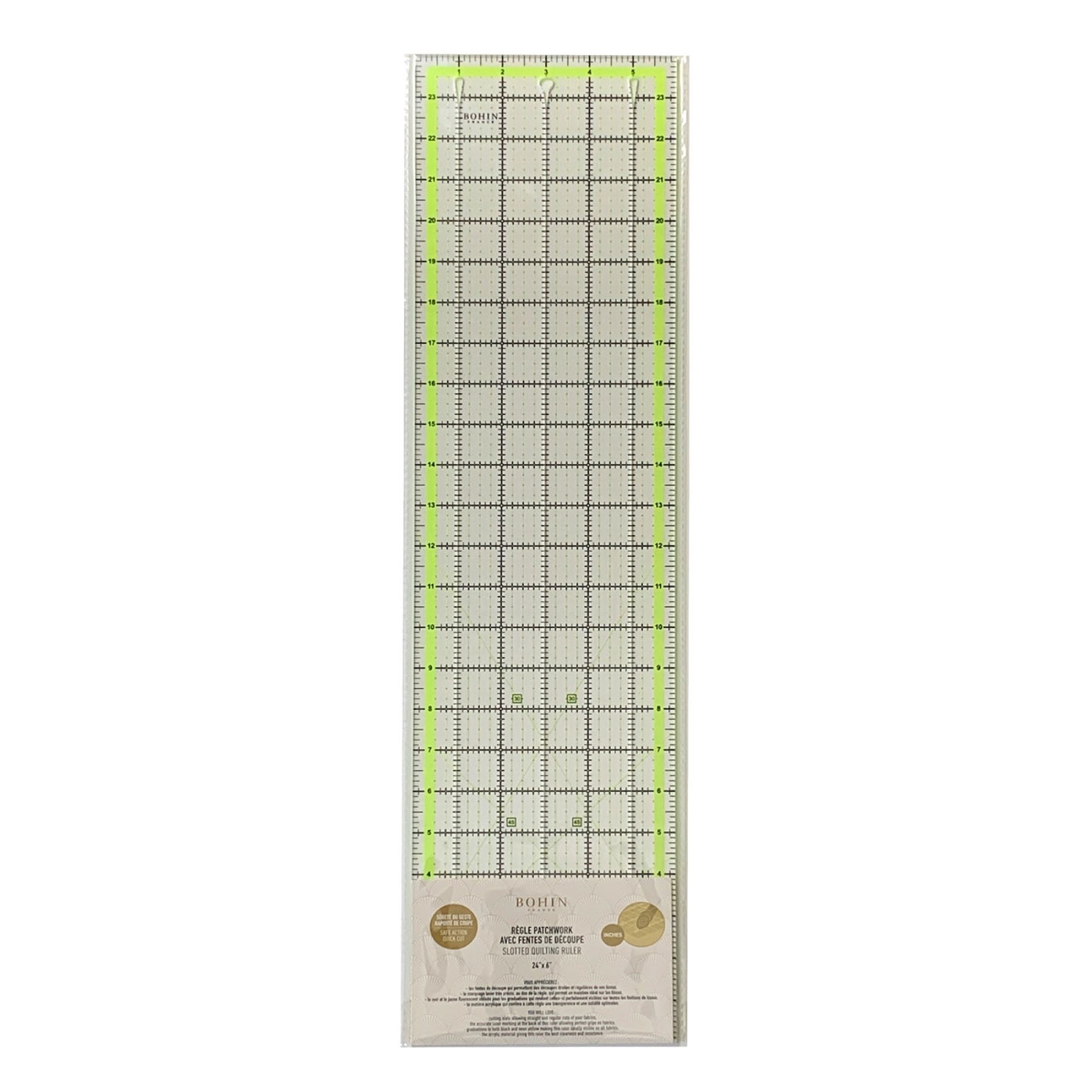 Slotted Quilting Ruler | EE Schenck Company