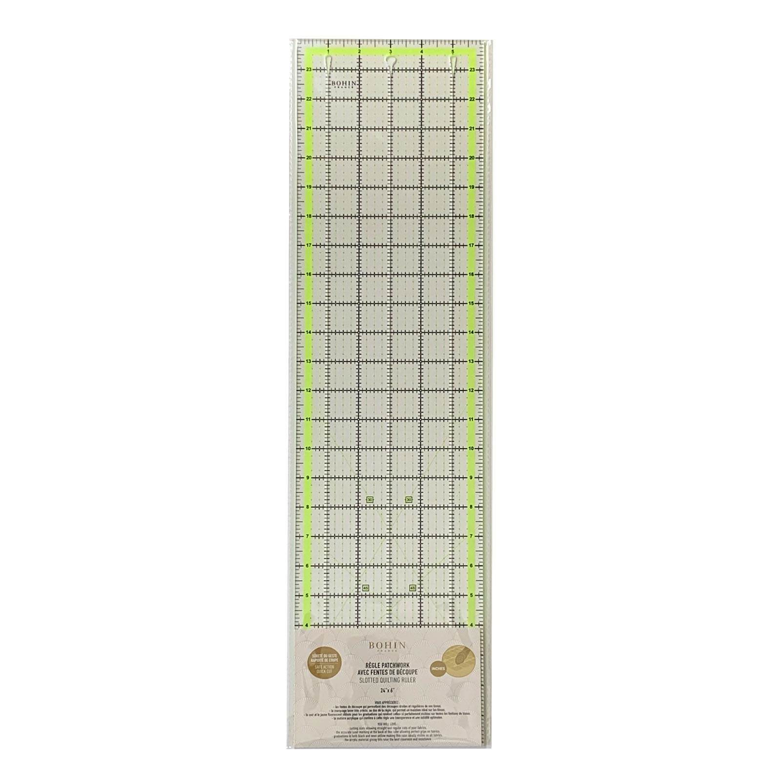 Slotted Quilting Ruler | EE Schenck Company