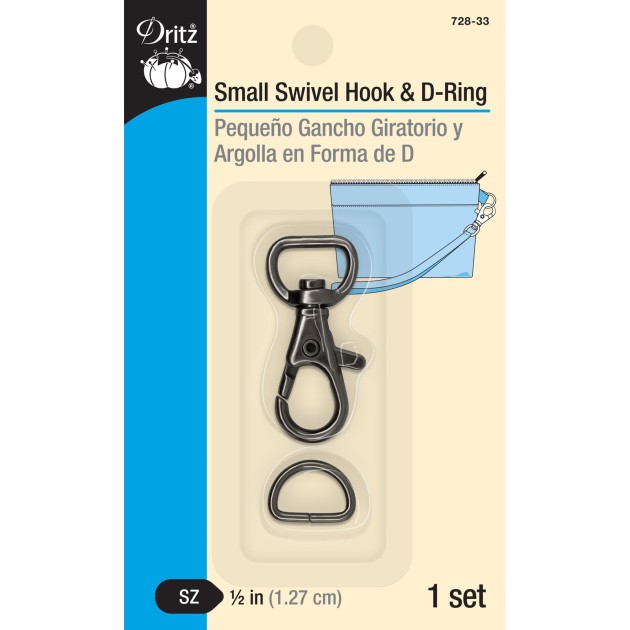 Small Swivel Hook & D-Ring | EE Schenck Company