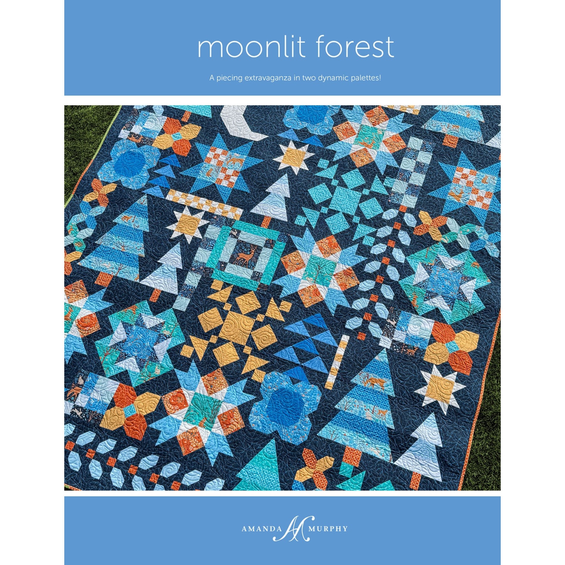 moonlit forest quilt pattern