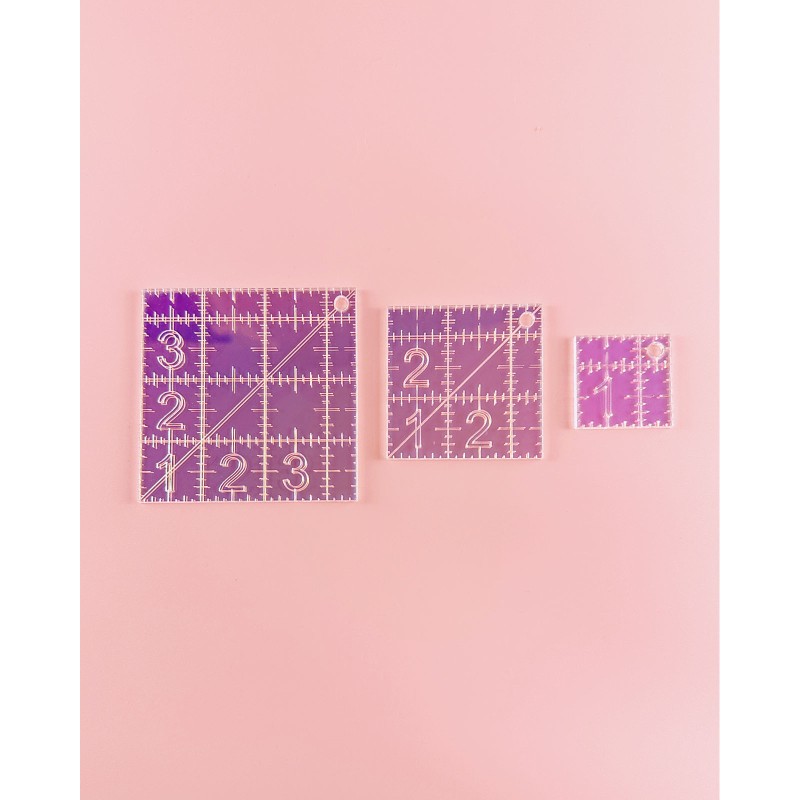 Mini Squares Quilting Rulers Set | EE Schenck Company