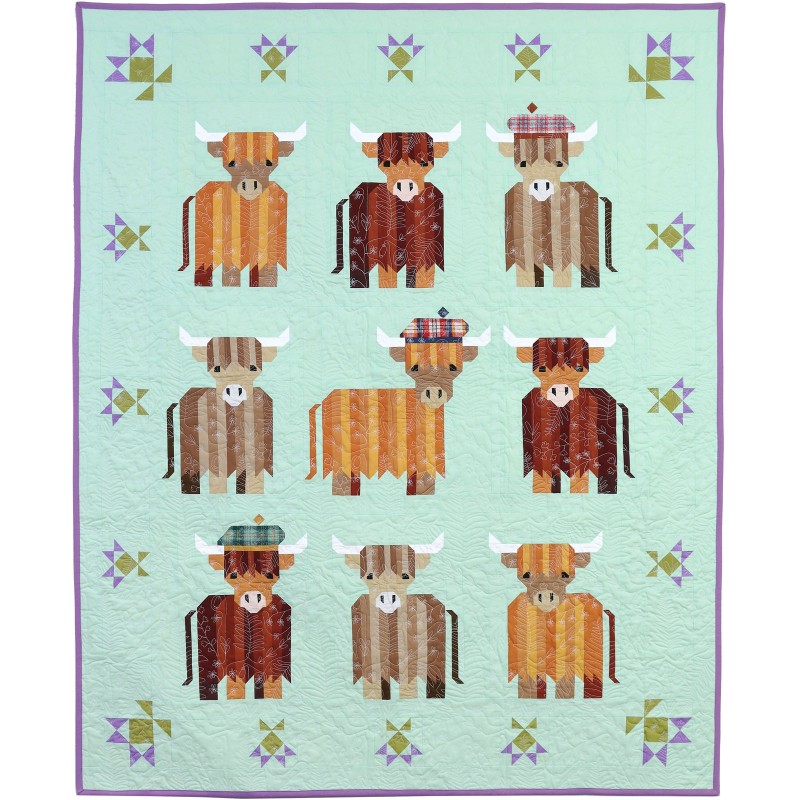 cute cow quilt pattern