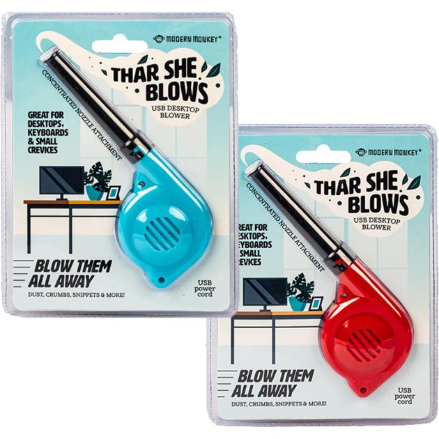 Thar She Blows USB Desktop Blower | EE Schenck Company