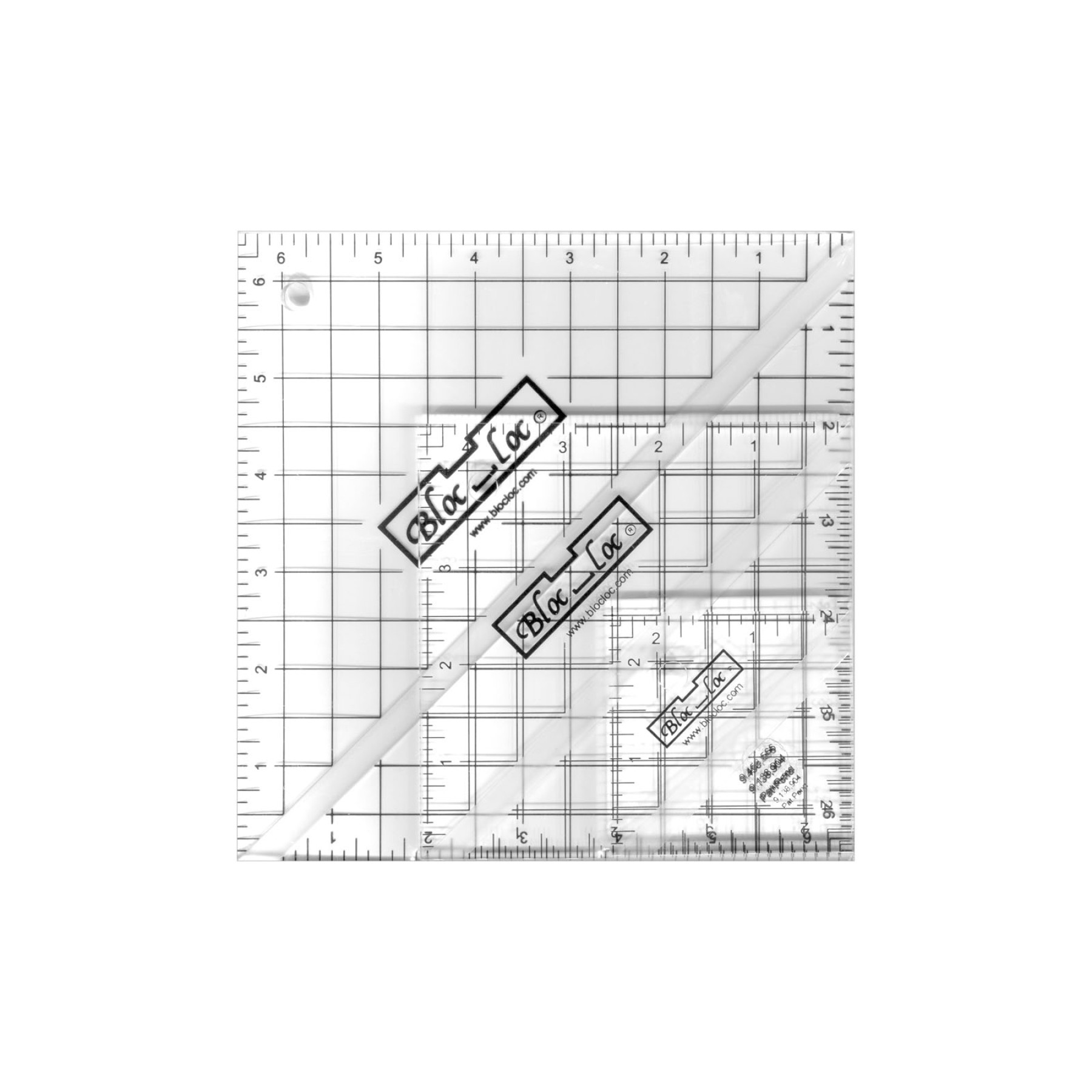Half-Square Triangle Ruler Set #2 | EE Schenck Company