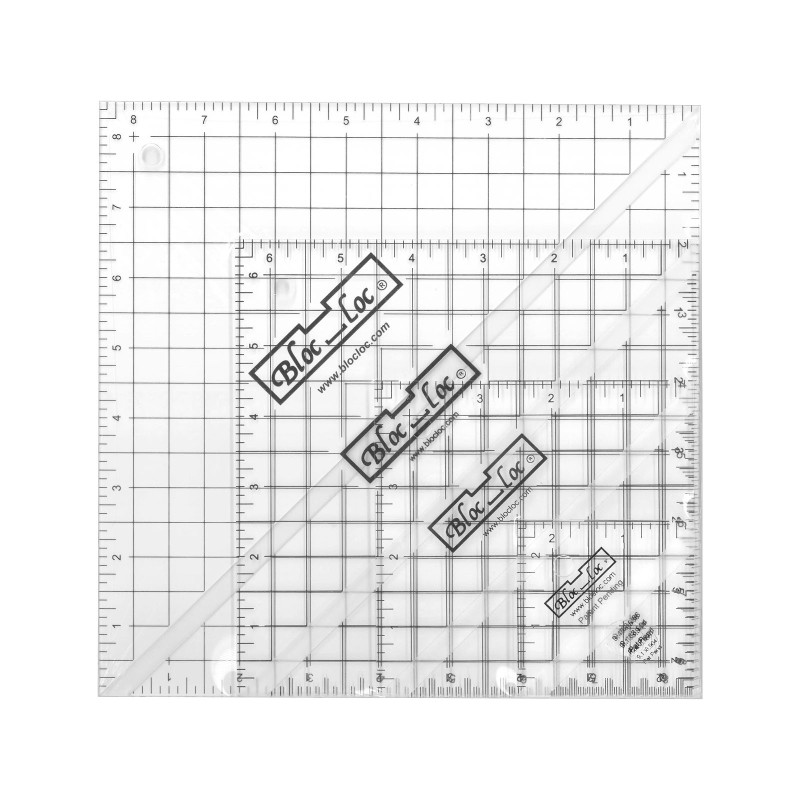Half-Square Triangle Ruler Set #8 | EE Schenck Company