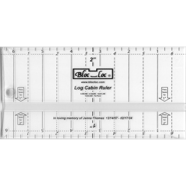Log Cabin Ruler | EE Schenck Company