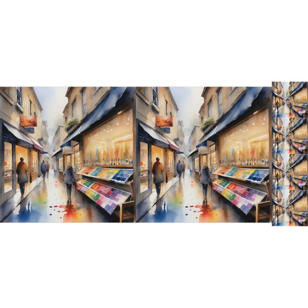 Watercolor Rainbow Panels | EE Schenck Company