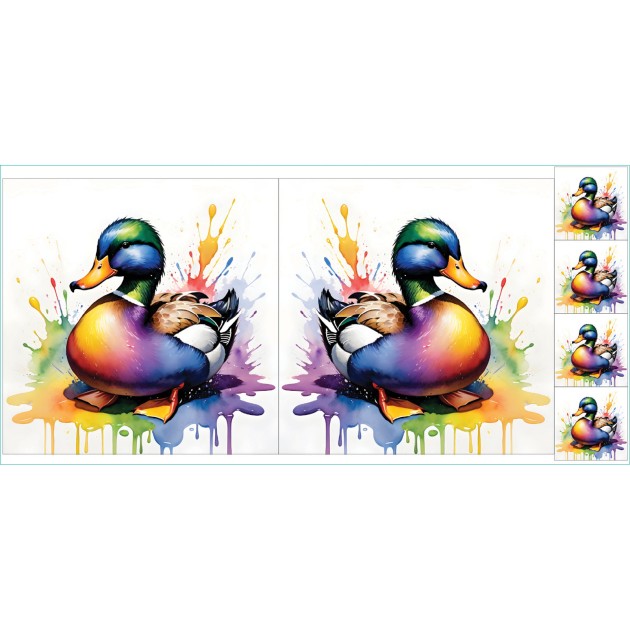 Watercolor Rainbow Panels | EE Schenck Company