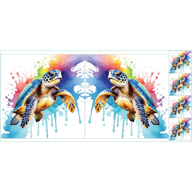 Watercolor Rainbow Panels | EE Schenck Company