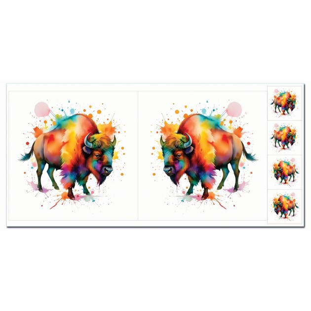 Watercolor Rainbow Panels | EE Schenck Company