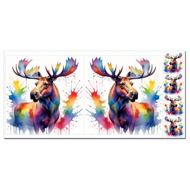 Watercolor Rainbow Panels | EE Schenck Company