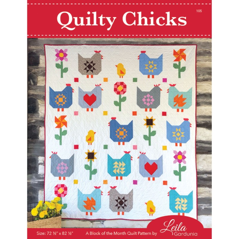 Quilty Chicks Block of the Month | EE Schenck Company