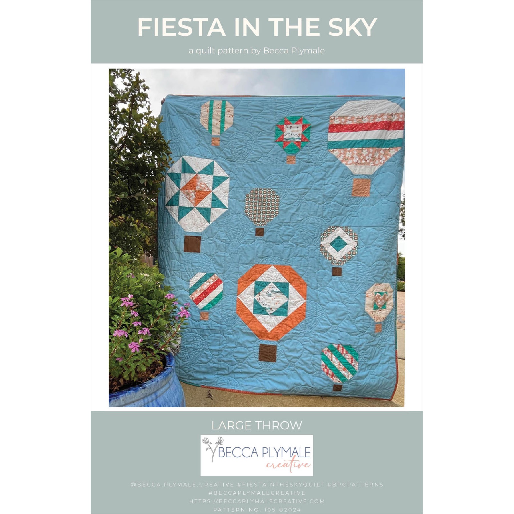 Fiesta in the Sky Quilt | EE Schenck Company