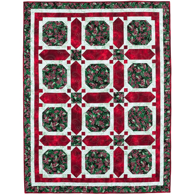 Quick Christmas 3-Yard Quilts - Fabric Café - 5% Off - Trends Online ...