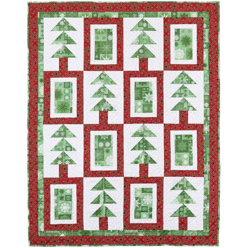 Quick Christmas 3-Yard Quilts - Fabric Café - 5% Off - Trends Online ...